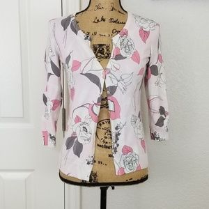 Talbots Sweaters | Floral Cardigansweater | Poshmark
